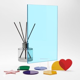 Light Blue 7704 Acrylic Laser Cut Shapes | Plastic Online