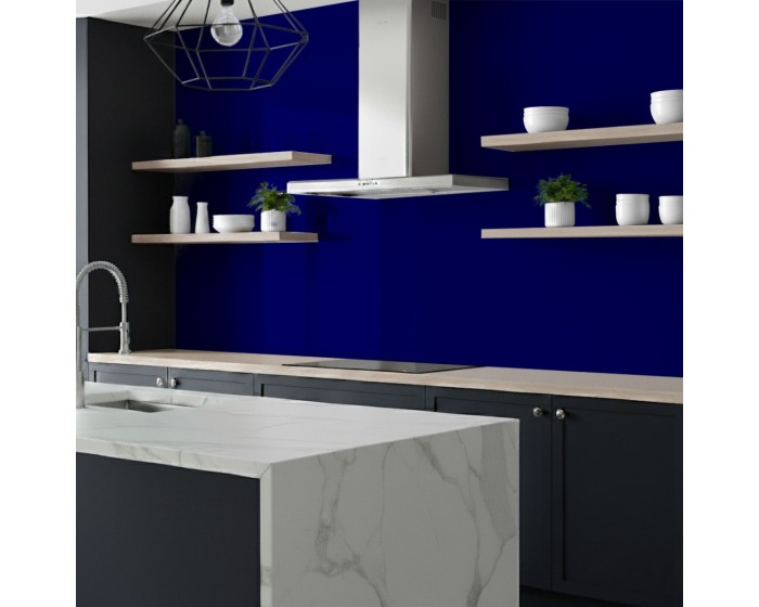 Dark Blue 744 Acrylic Splashback | Plastic Online